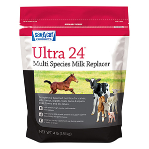 BWI Companies: Sav-A-Caf Ultra 24% Multi-Species Milk Replacer - 4 lb ...