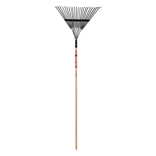 BWI Companies: Tru Tough Wood Handle Steel 22" Tine Leaf Rake - 48" by ...