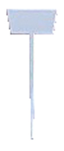 BWI Companies: Markers - 4.5" White by Pylon Plastics